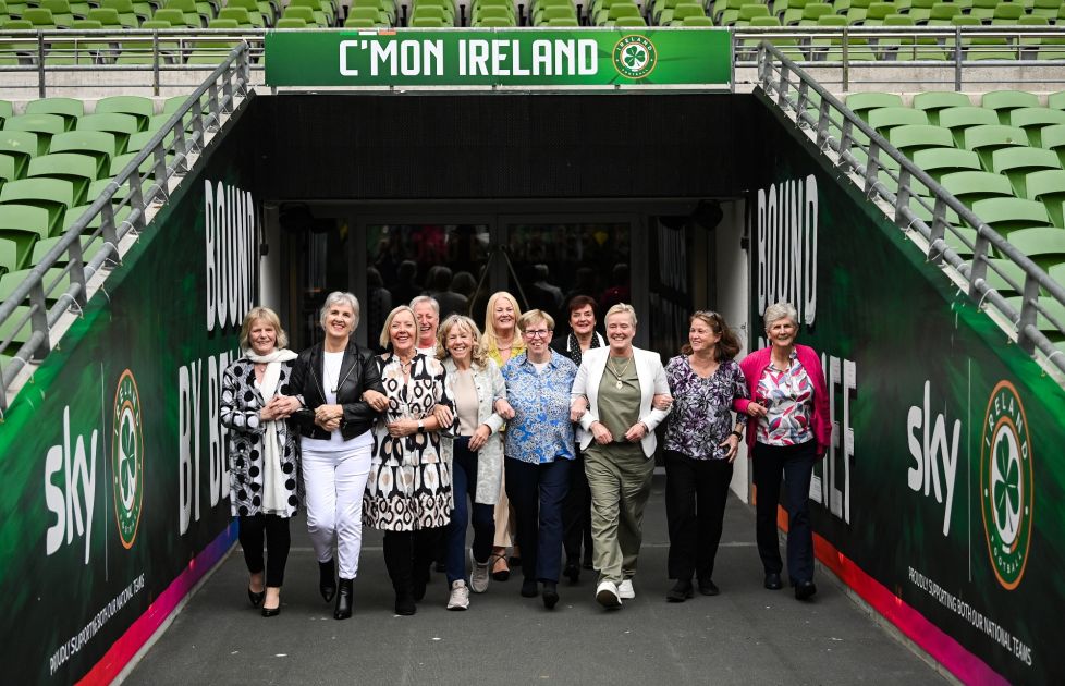Football Association of Ireland | 45 years on, WNT who beat Belgium are ...