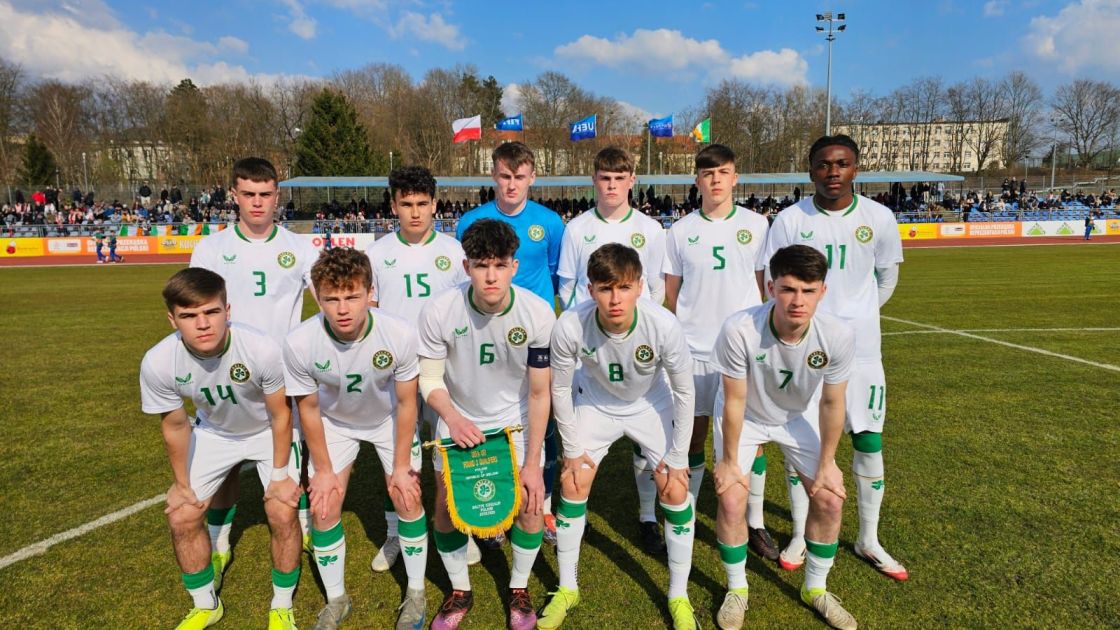 Football Association of Ireland | REPORT | MU17 | Umeh at the double to sink Poland