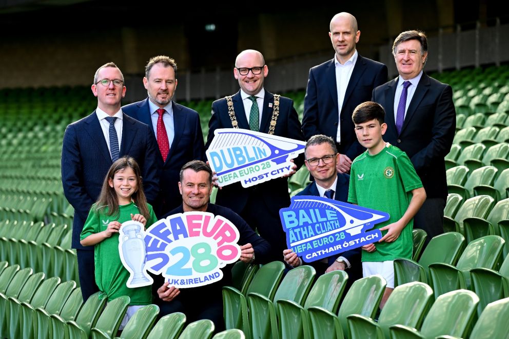 Football Association of Ireland | UEFA EURO 2028 launched with Dublin ...