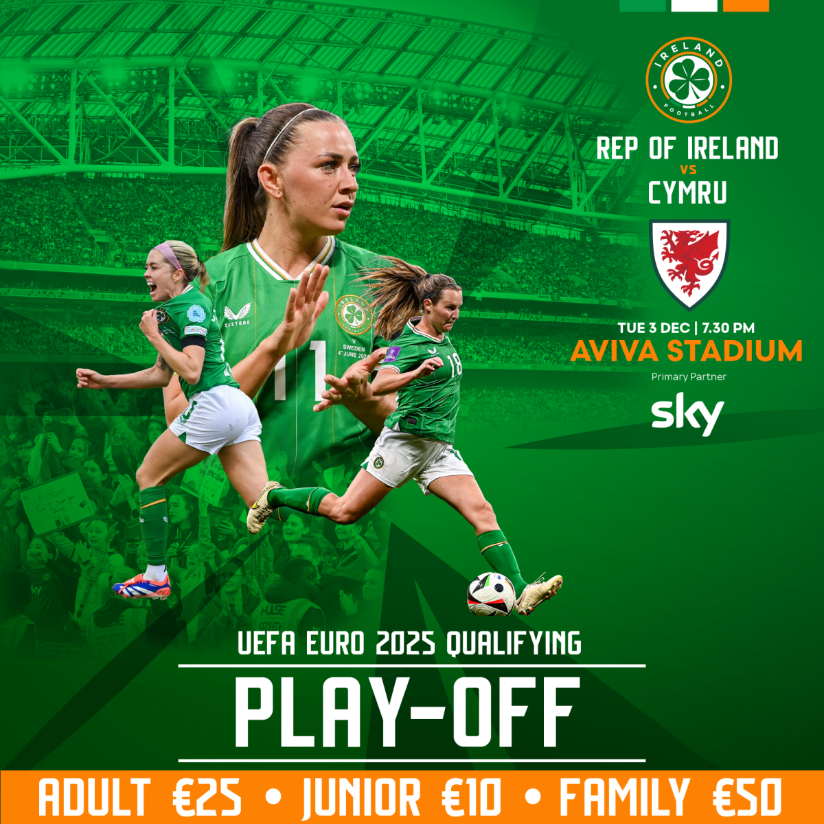 Football Association of Ireland | Fans encouraged to secure seat for ...