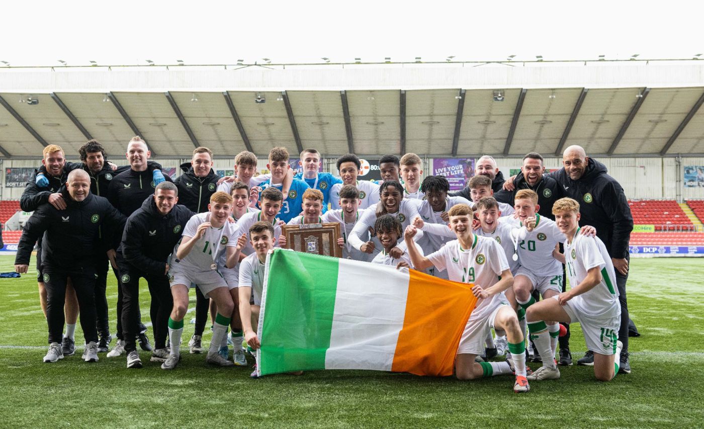 Football Association of Ireland | Match Report | BU16 | Ireland claim ...